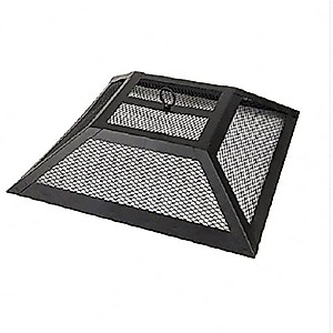 Modernisation Square BBQ Grill, Outdoor Heater Garden Outdoor Fireplace Portable Fire Pit, Contracted Barbecue Brazier Wood Stove