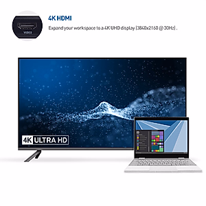 Cable Matters USB C Hub with 4K HDMI, 80W Charging, UHS-II Card Reader, 4X USB, and Gigabit Ethernet - USB-C and Thunderbolt 4 / USB4 / Thunderbolt 3 Port Compatible with MacBook Pro, Dell XPS