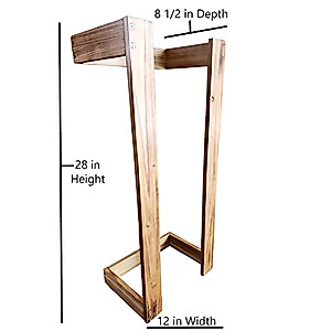 Rustic Towel Rack or Blanket Rack