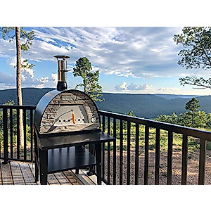 Authentic Pizza Ovens - Maximus Black Wood Fire Oven