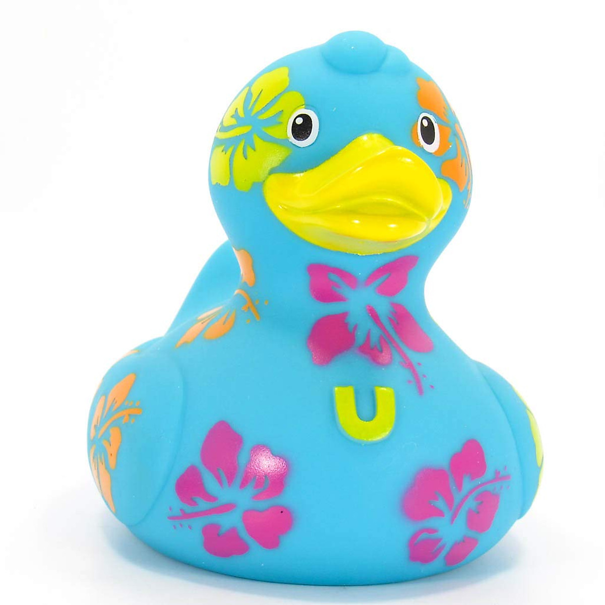 Hawaiian Rubber Duck by Bud Ducks | Elegant Gift Ready Packaging - "Aloha" | Child Safe | Collectable