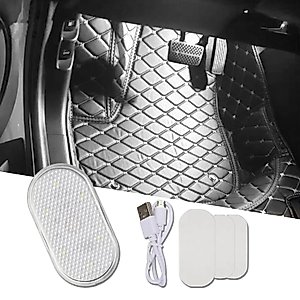 Middrivr Wireless Led Lights for Car Interior, Car Interior Led Night Light, USB Rechargeable Car Interior Lights for Car Decor, Reading Light, Bedside Light, Wardrobe Light