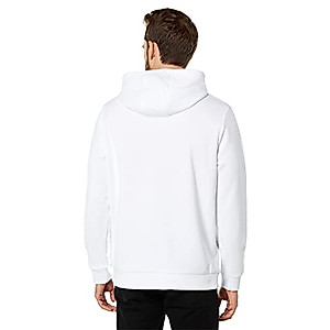 Karl Lagerfeld Paris Men's Soft Solid Hoodie, White, XX-Large
