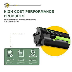 52D1H00 Extra High Yield Black Toner Cartridge - UOTY Compatible 1 Pack 52D1H00 Toner Replacement for Lexmark MS810dtn MS810n MS811dn MS811dtn MS811n MS812de MS812dn MS812dtn Printer