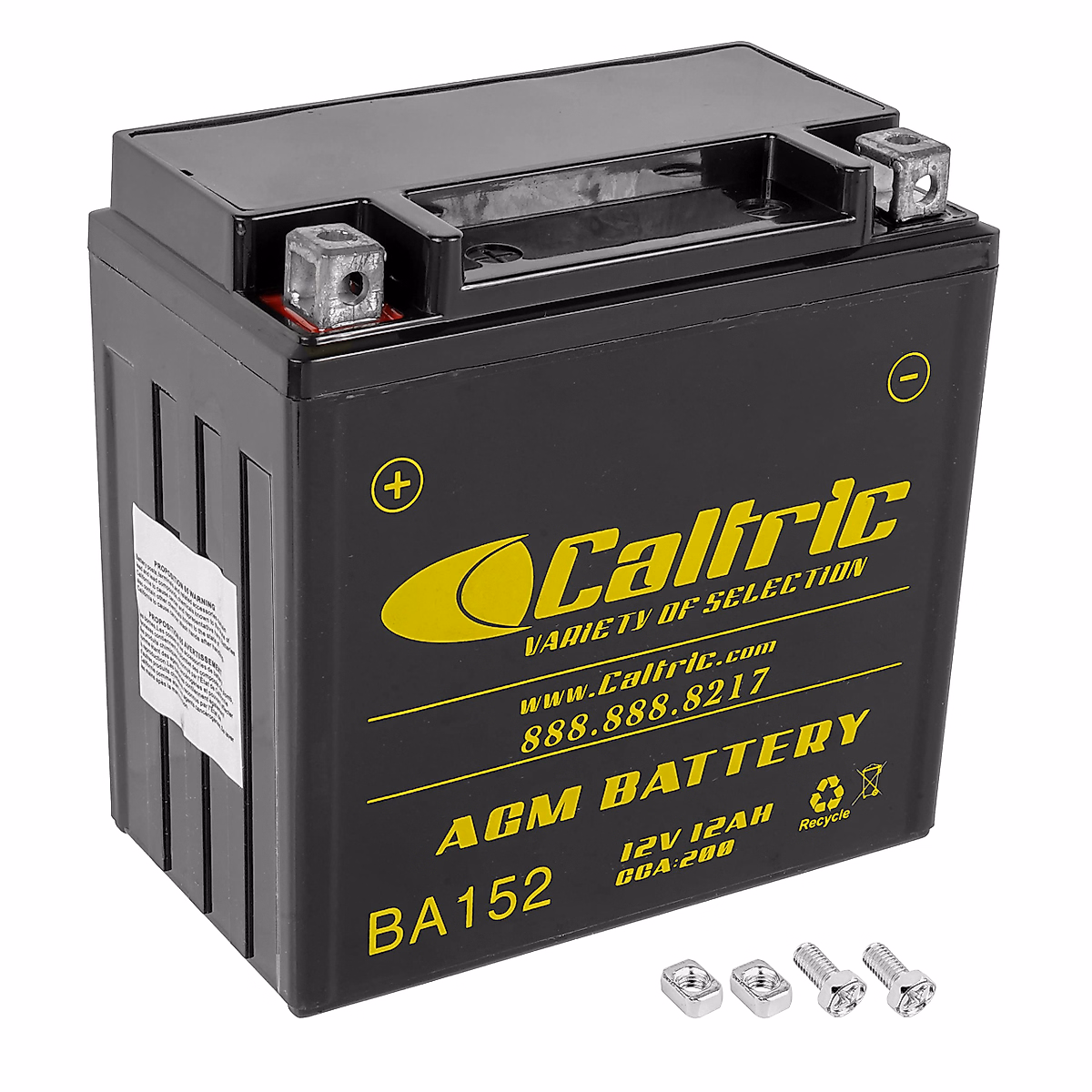 Caltric Agm Battery Compatible with Honda Vtx1300C Vtx-1300C Vtx1300R Vtx1300S Vtx1300T 2003-2009