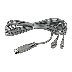 Kadimendium Electrodes Wire, Portable 8.2ft Copper Foil Wires Electrode Wire for Home for Massager Machine