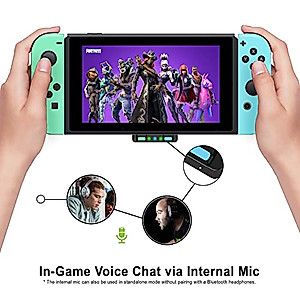 HomeSpot Bluetooth 5.0 Audio Transmitter Adapter with USB C APTX Low Latency for Nintendo Switch Lite Compatible with AirPods PS5 Bose Sony and Bluetooth Headphones Animal Crossing Themed Colors