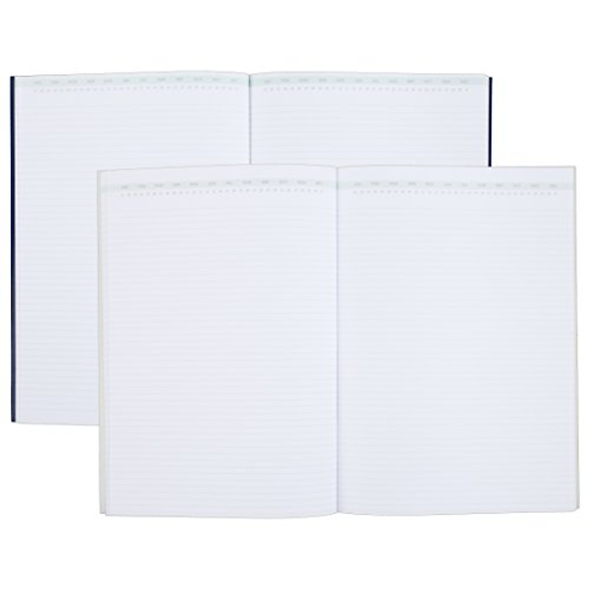 Mead Cambridge Notebooks, Casebound, A4, Ruled, 40 Sheets, 11-3/4" x 8-1/4", Assorted Colors, 2-Pack (52042)