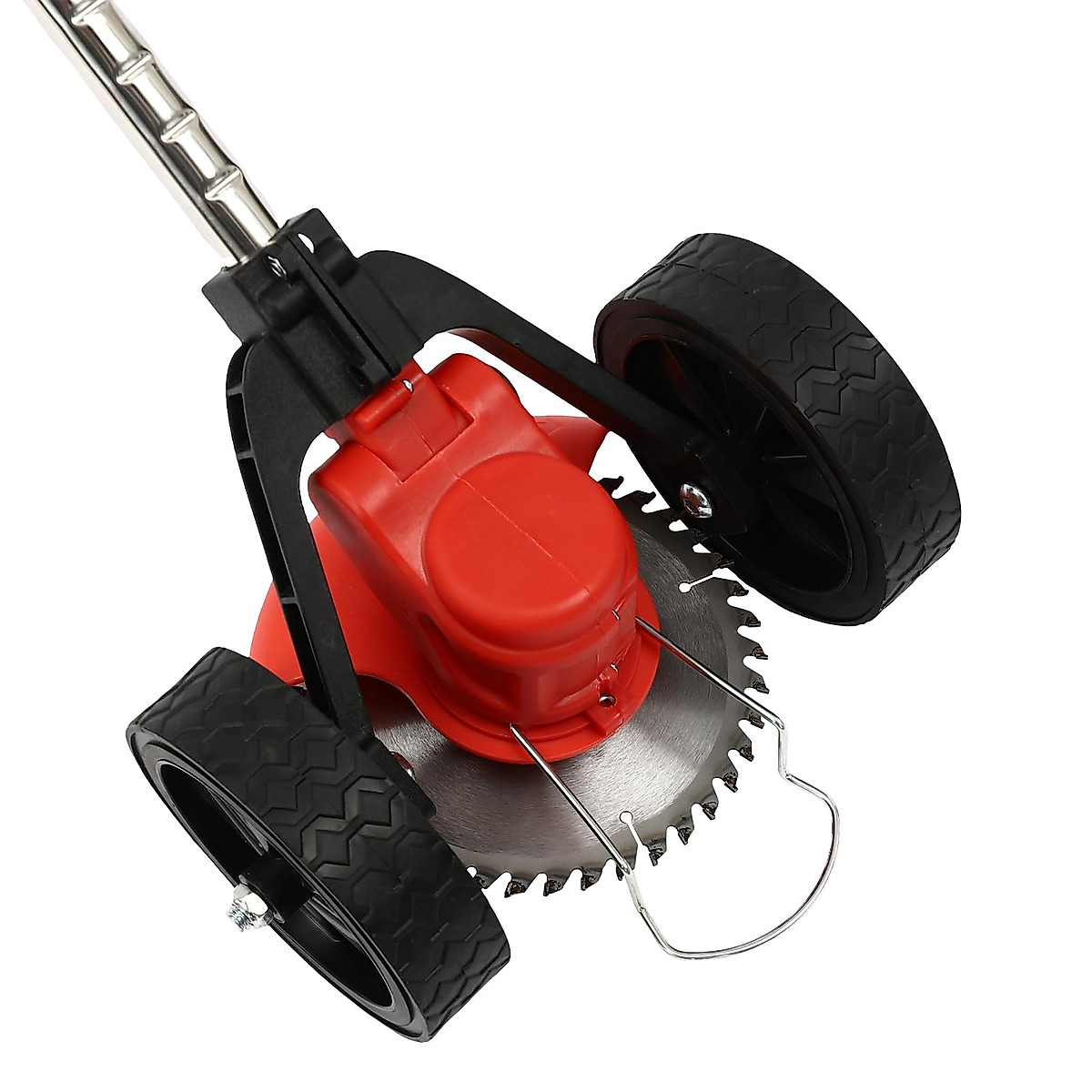 CheriMuMu Cordless Cordless String Trimmer/Edger, 3 in 1 Battery Powered Grass Trimmer Electric Brush Cutter, Lightweight Push Mini-Mower for Lawn Care and Yard Work (1 Battery & Charger Included)