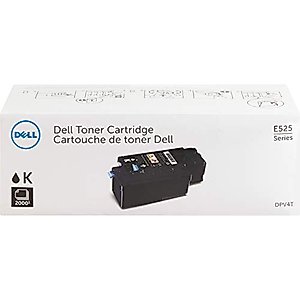 593BBJX DPV4T/H3M8P Genuine Dell Toner Cartridge, 2000 Page-Yield, Black