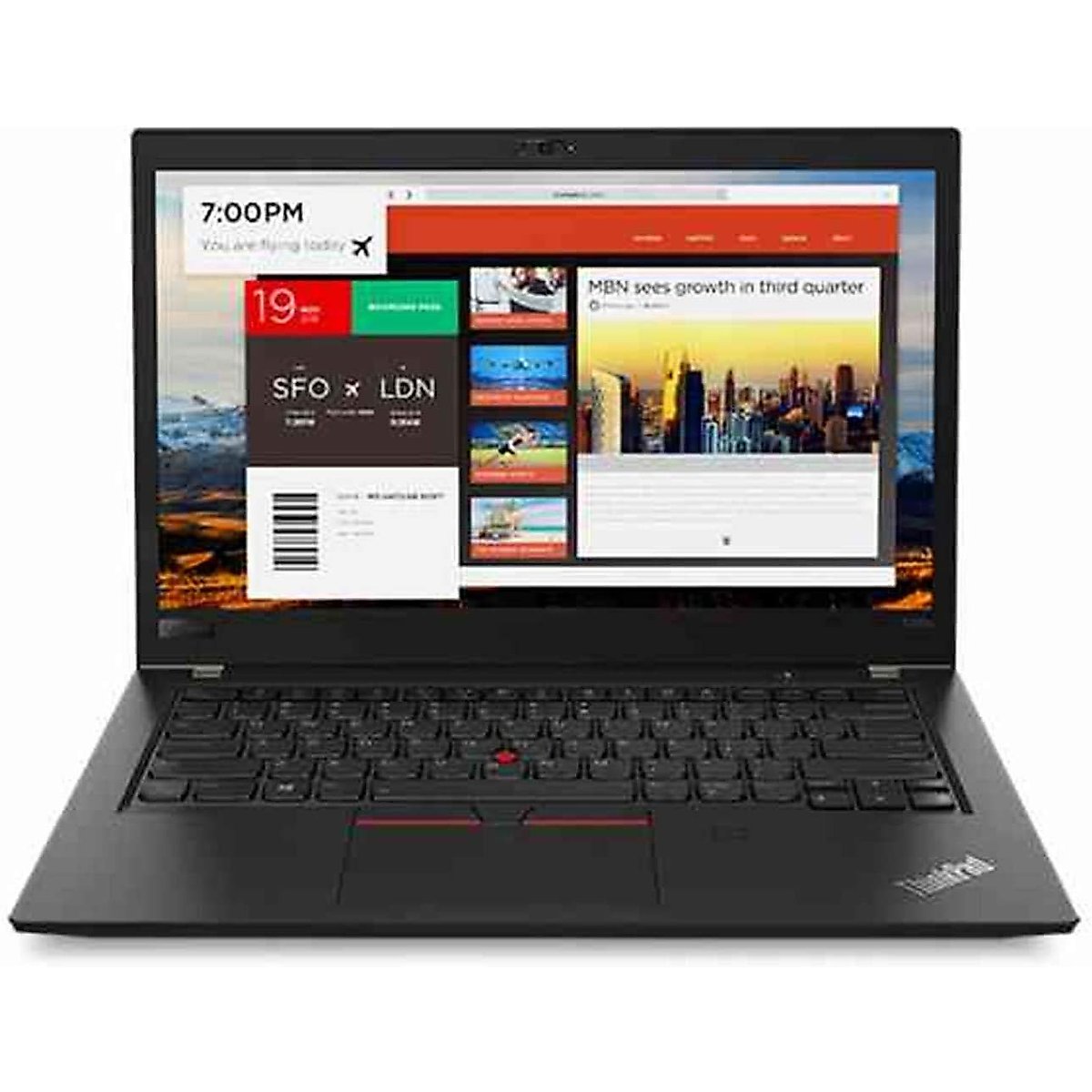 Lenovo ThinkPad T480s 14" FHD Touchscreen Business Ultrabook Laptop Computer, Intel Quad-Core i7-8650U up to 4.2GHz, 16GB DDR4 RAM, 1TB PCIe SSD, Fingerprint Reader, Windows 10 Pro