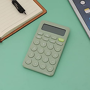 XWWDP 8 Digit Desk Mini Calculator Big Button Financial Business Accounting Tool Suitable for School Students (Color : E, Size