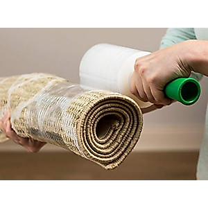 Duck Brand Stretch Wrap Roll, Clear, 5 inches by 1000 feet, 1 pack, 285849 , White