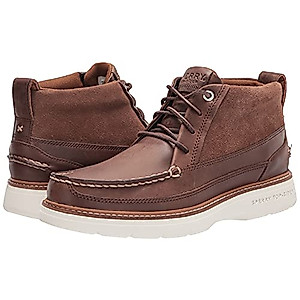 Sperry Men's Authentic Original Plushwave Chukka Boot, Brown, 12