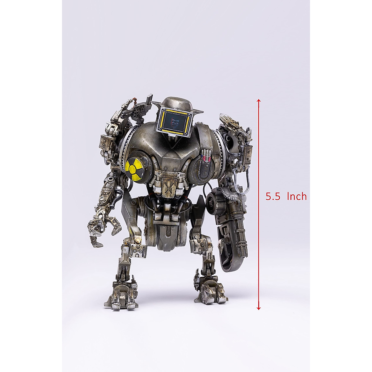 Hiya Toys Robocop 2: Battle Damaged RoboCain 1:18 Scale Action Figure Multicolor EMR0093