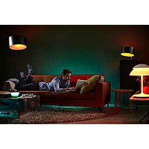 Philips Hue White and Color Ambiance BR30 Starter Kit (Older Model, 3 BR30 Bulbs and Bridge, Compatible with Amazon Alexa, Apple HomeKit and Google Assistant)