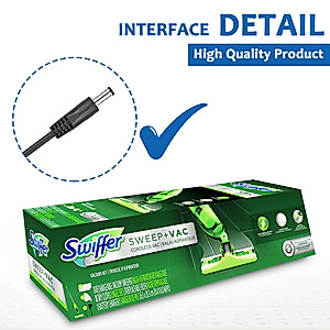 PKPOWER 9V AC Adapter Power Supply for Emerson 1-FS4000 1-FS4000-000 1FS4000000 Swiffer Sweeper Vacuum Power Supply Cord