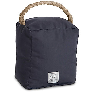 Pavilion - Open Door Decor 5" x 6" Navy Door Stopper "Man Cave"