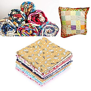 Fabric Bundle, Clear Lines Printed Fabric Needlecrafts Cloth for Hand-Made Sewing for Wallets for Baby Clothing
