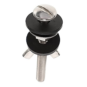 Uonlytech 80 Pcs Sealing Ring Washers for Screws Toilet Bolts Toilet Tank Gasket Leak- Proof Bolt Conical Washers Toilet Tank Screws Washers Toilet Tank Rubber Washer Seals Rubber Washers M8