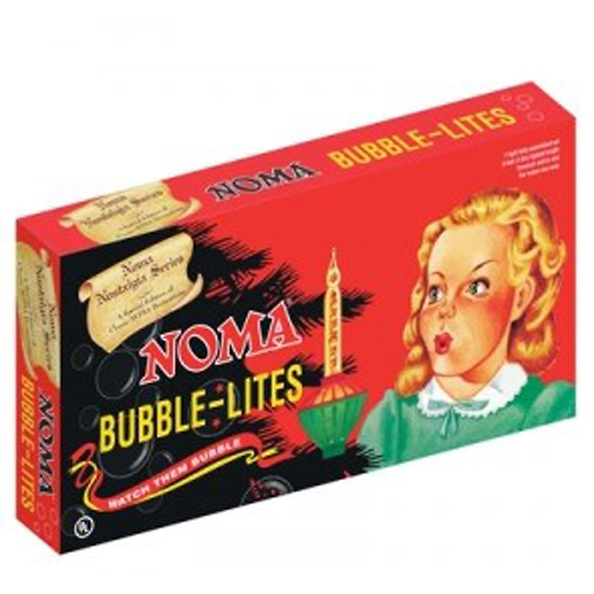 Noma Bubble Lite Set of 7 Vintage Special Edition Christmas Lights Nostalgia