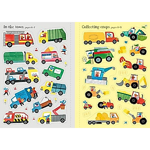 Little First Stickers Tractors and Trucks