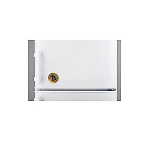 Crypto-Fosho - Holographic Bitcoin Sticker, BTC Coin Vinyl Sticker - 3" by 3" Crypto Gear, Perfect for Laptop, Window, Vehicle, Home, Office, Dorm and More!