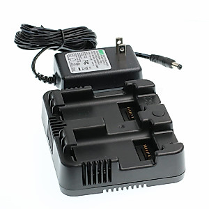 Dual Battery Charger for Nikon NIVO 2M 2C 5M 5C Trimble M3 TSC2 Nomad Series DPL-322 NPL322 Total Station