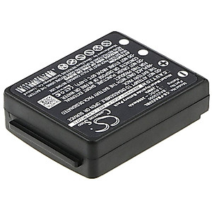 Replacement Battery for HBC Radiomatic Quadrix Keynote Patrol D Micron 4 Micron 5 Micron 6 Crane Remote Control, fits Part no BA223000 BA223030 FUB6