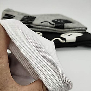 YHZFS 3 Pairs Do Not Disturb I'm Gaming Socks Mens Funny Dress Sock for Gamer Teen Young Boy Novelty Christmas Gifts (3 Pack - Black/White/Gray, Long Mid Calf - Dress Socks)