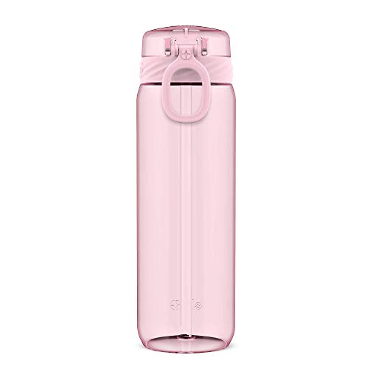 Ello Cooper BPA-Free Tritan Plastic Water Bottle with Silicone Straw, 28 oz (Pink Cashmere)