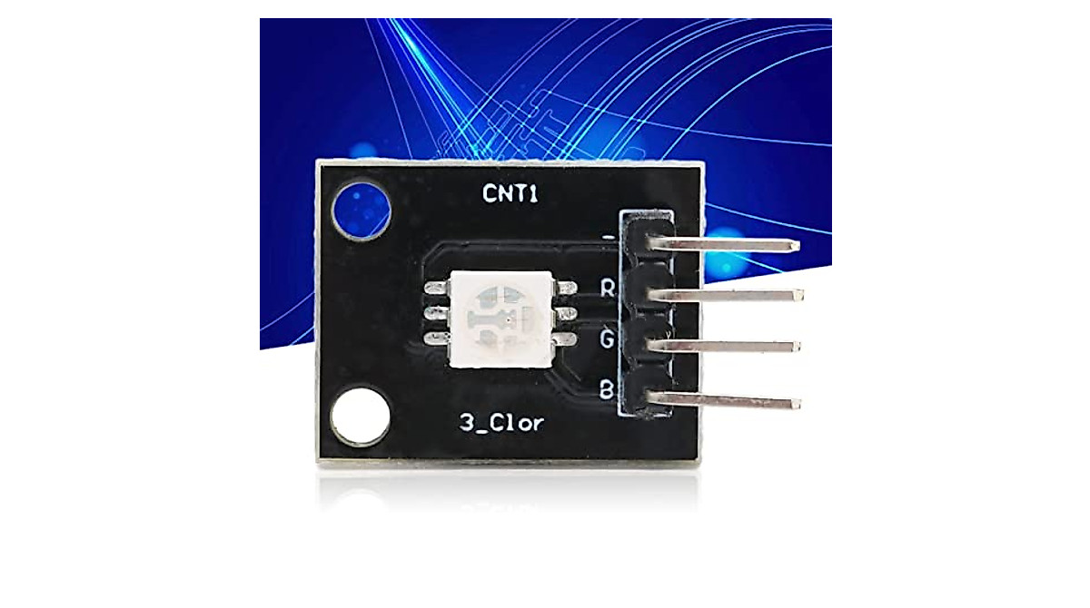 PWM RGB SMD LED Board Module 3 Colour Light ABS Low Power Consumption ...