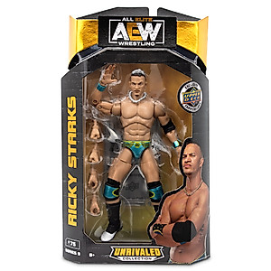 Ringside Ricky Starks - AEW Unrivaled 9 Toy Wrestling Action Figure