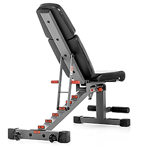 XMark Adjustable Weight Benches, Full Incline Decline Exercise Bench, 1500 lb Wgt Capacity, Heavy Duty, Super Sturdy Adjustable Bench for Weight Lifting