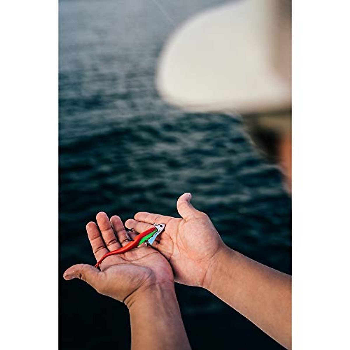 Berkley Gulp! Jerk Shad Saltwater Fishing Soft Bait, Chartreuse Pepper Neon, 5in