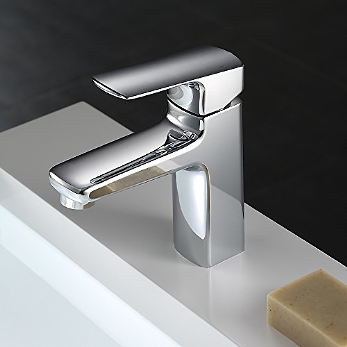 Kraus KEF-15501CH Virtus Single Lever Basin Faucet, Chrome