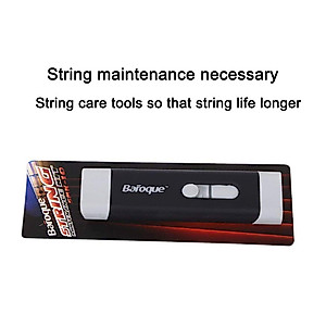 Fast Guitar Strings Cleaner Eraser Rust Remover with Lubricant in Brush String and Fret Care for Cleaning Acoustic Eletric Guitar Bass Ukulele Violin Banjo Mandolin Instrument (Dual Head)