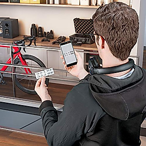 Brother P-Touch TZe-M261 Black Print on Matte White Label Tape 1.4” (36mm) Wide x 26.2’ (8m) Long