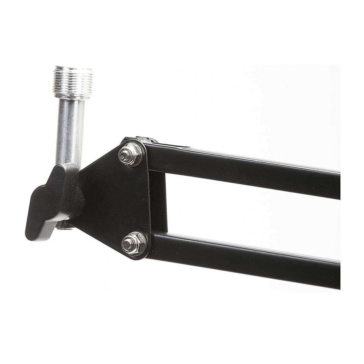Knox Gear Studio Boom Microphone Arm Stand for Microphones, Gaming, Podcast, and Recording Boomarm Mic Stand for Desk, 5/8 Inch Thread