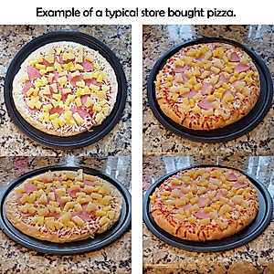 Mainstays 12 inch Pizza Pan Baking Tray Nonstick Finish For Easy Release and Clean Up.