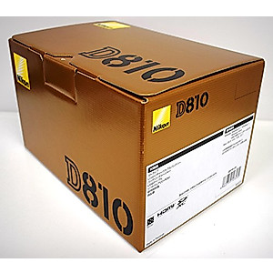 Nikon D810 FX-Format Digital SLR Camera (Body) - International Version (No Warranty)