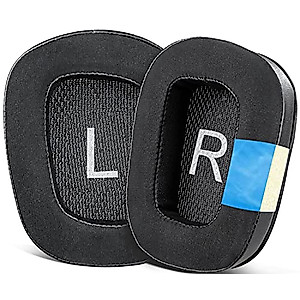 SOULWIT Cooling-Gel Ear Pads Cushions Replacement for Logitech G35 G930 G933 G933S G935 G633 G633S G635 G533 G430 G431 G432 G433 G435 Gaming Headset, Earpads for G332 G230 G231 G233 Headphones