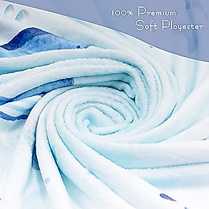 InnerSafe Baby Milestone Blanket| Original Design Baby Monthly Milestone Blanket Boy Girl|Baby Photography Props Blanket| 60'x40' Ocean World (Vacuum-Packed)
