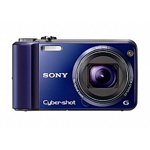 Sony Cyber-Shot DSC-H70 16.1 MP Digital Still Camera with 10x Wide-Angle Optical Zoom G Lens and 3.0-inch LCD (Blue)