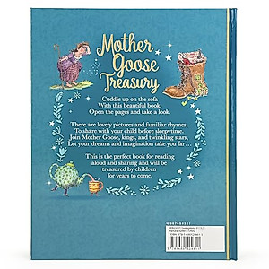Mother Goose Treasury: A Beautiful Collection of Favorite Nursery Rhymes for Children (Hardcover Storybook Treasury)