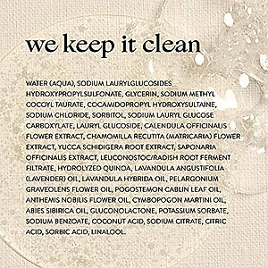 Honest Beauty Gentle Gel Cleanser with Chamomile & Calendula Extracts, Sulfate Free, Paraben Free, 5.0 Fl Oz