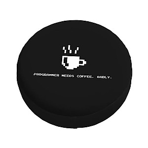 Programmer Needs Food Badly,Funny Tire Cover Universal Fit Spare Tire Protector for Truck, SUV, Trailer, Camper, Rv