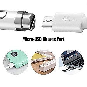 Active Stylus Pencil Compatible for Apple,Stylus Pens for Touch Screens, Capacitive Pencil for Kid Student Drawing, Writing,High Sensitivity,for Touch Screen Devices Tablet,Smartphone (White)