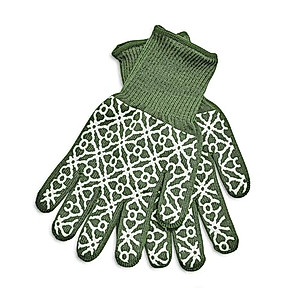 Sur La Table Small Tile Oven Gloves, Set of 2, Gray