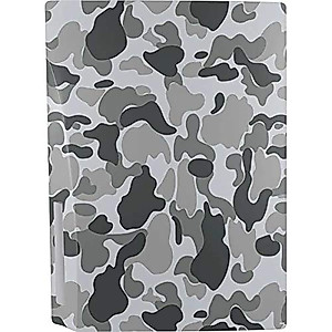 Skinit Decal Gaming Skin Compatible with PS5 Console and Controller Originally Designed Grey Street Camo Design